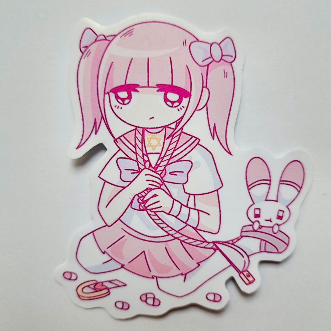 Menhera Chan Sticker Yami Kawaii Sticker Sickly Cute Sticker - Etsy