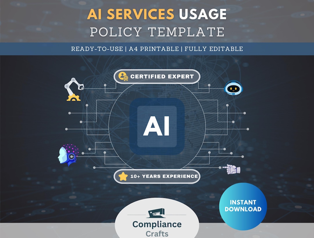 AI Services Usage Policy Template | Ethical, Compliant AI Practices ...