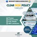 Clear Desk & Clear Screen Policy Template | Office Security | Data ...
