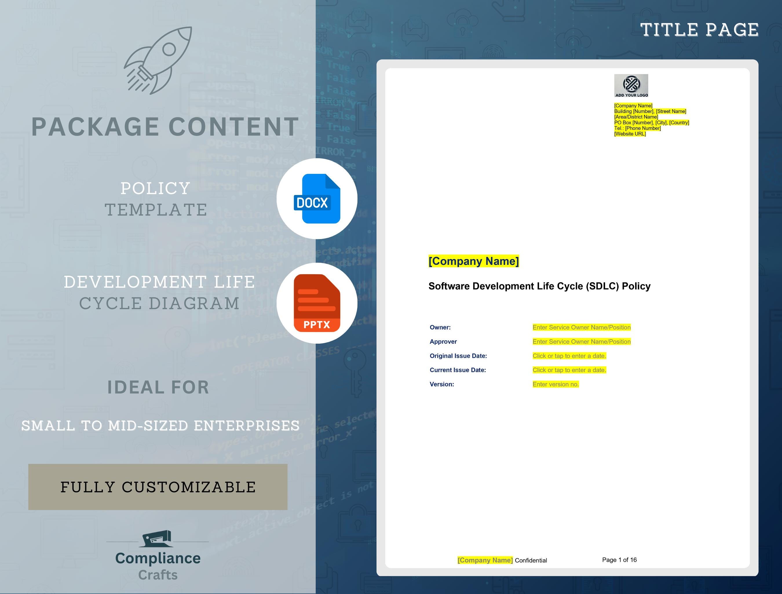 SDLC Policy Template | Software Development Life Cycle | OWASP Top 10 ...