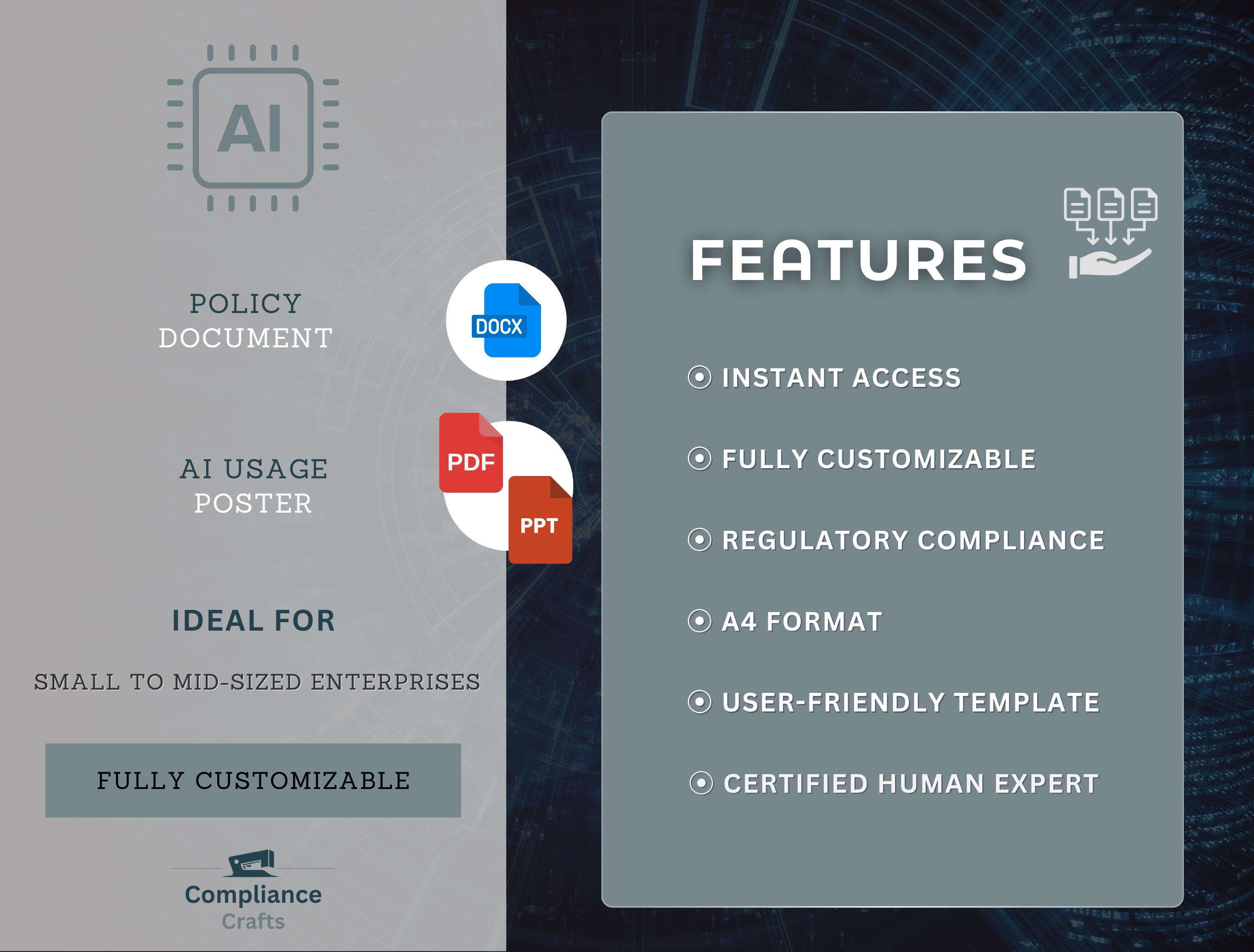 AI Services Usage Policy Template | Ethical, Compliant AI Practices ...