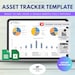 Asset Tracker Template | Asset Inventory Template | Equipment ...