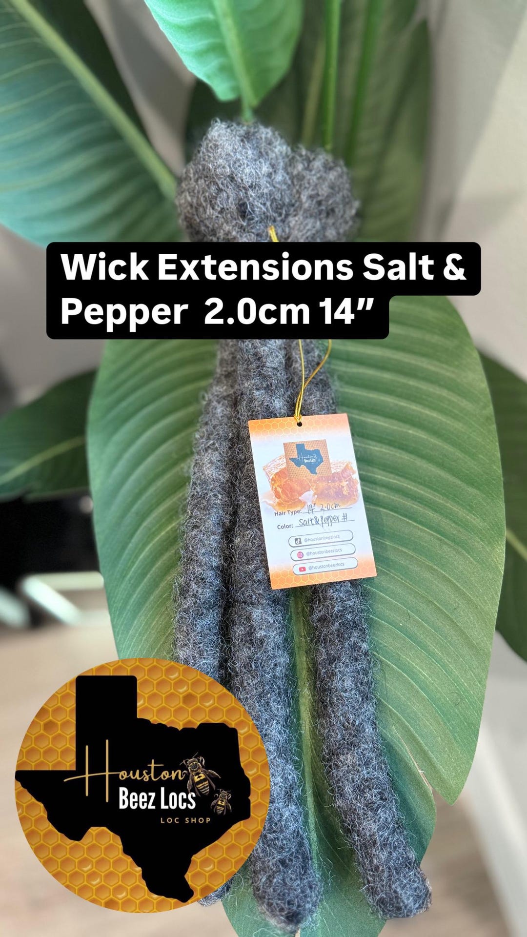 Traditional Wick Extensions Salt & Pepper 2.0cm - Etsy