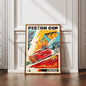Set of 2 Cars Movie Posters , Cartoon Posters , Animation Posters ...