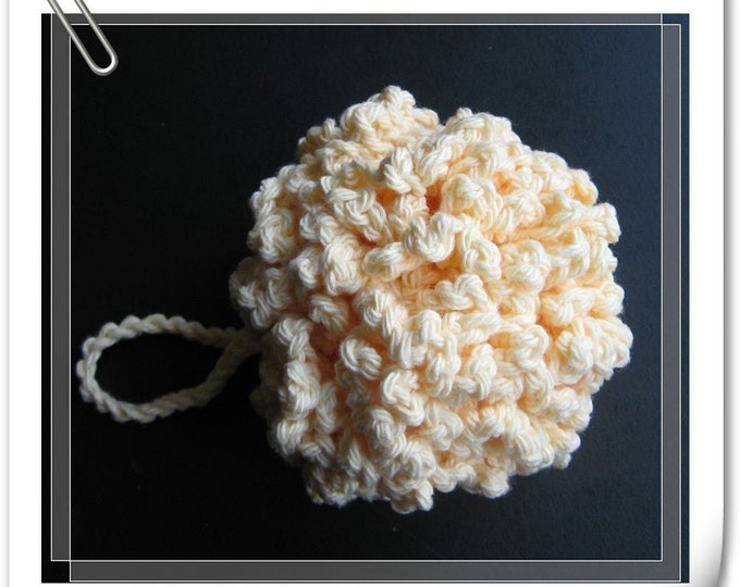 Pattern Crochet Bath/shower Puff Cluster - Etsy