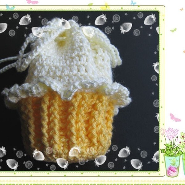 Crochet Cupcake Bag - Etsy