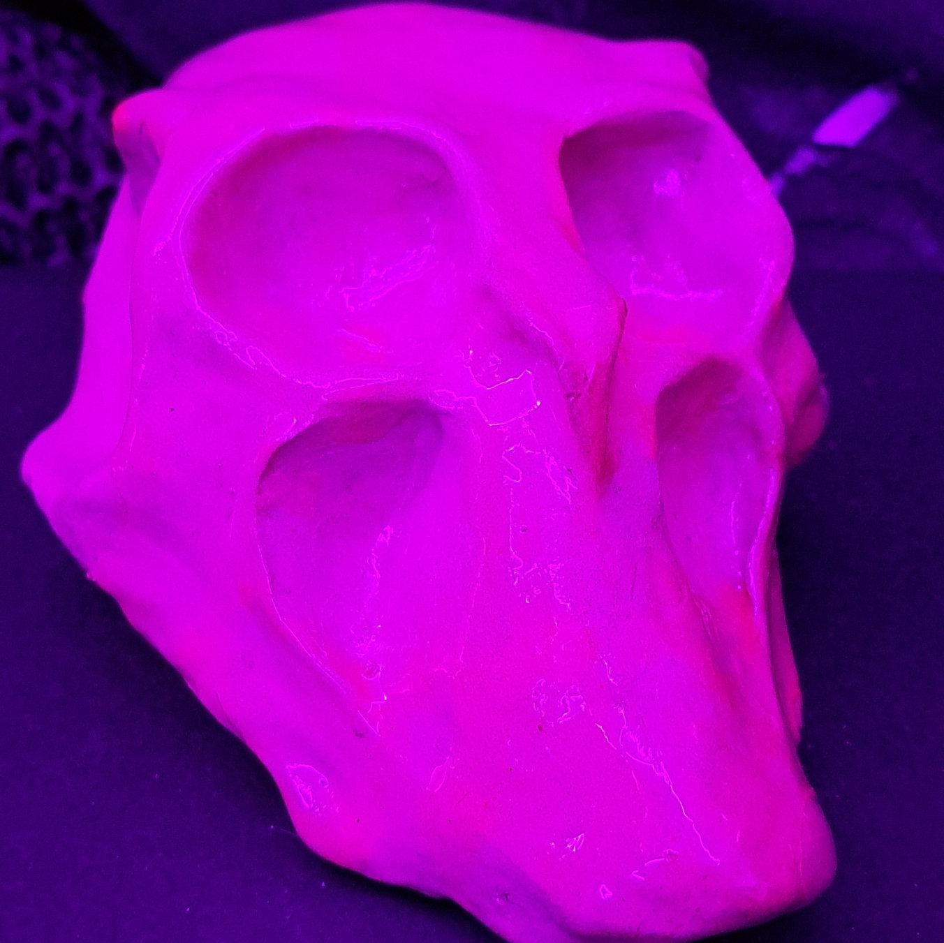Handmade Glazed Gothic Skull Sculpture – Unique Home Decor - Etsy