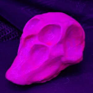 Handmade Glazed Gothic Skull Sculpture – Unique Home Decor - Etsy