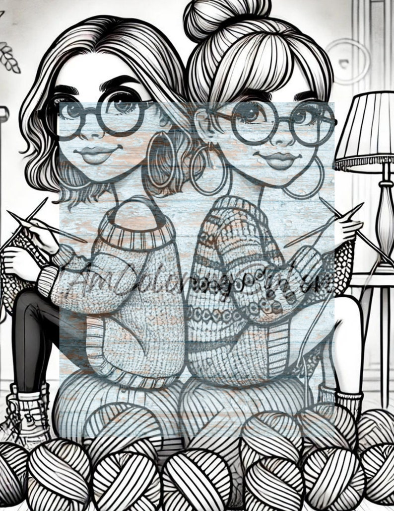 Stitch by Stitch: A Knitting Coloring Book - Etsy
