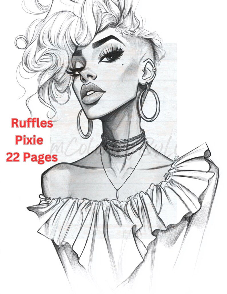 Ruffles Pixie - Etsy