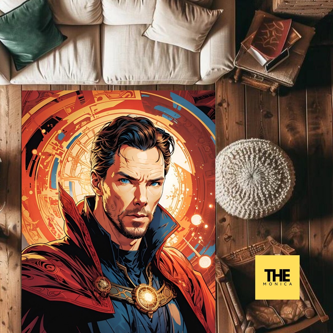 Dr Strange Area Rugs , Rugs for Living Room, Rugs for Gamer Room, Gamer ...