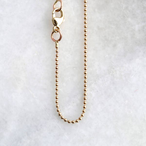 Gold Ball Chain - Etsy UK