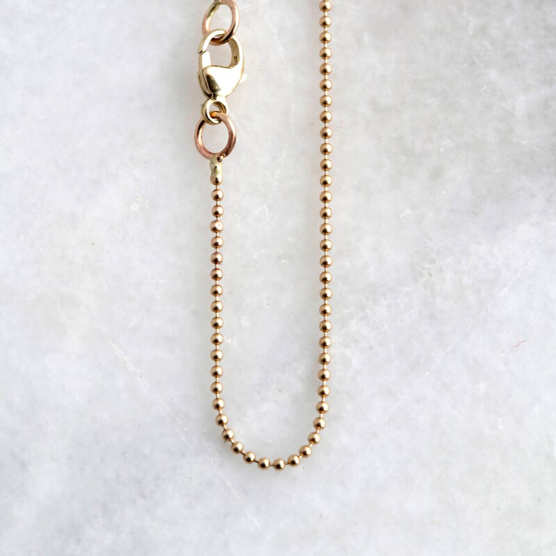 Gold Ball Chain - Etsy UK