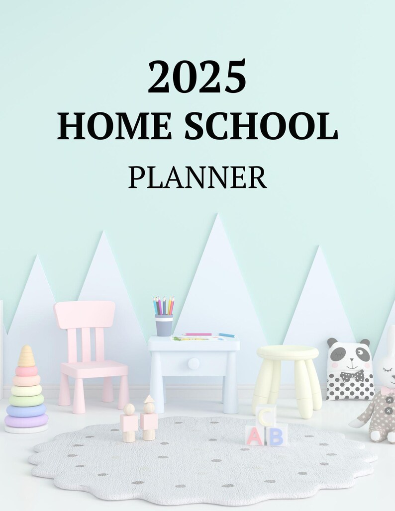 Printable Homeschool Planner Printable | PDF | Homeschool 2025 | Weekly ...