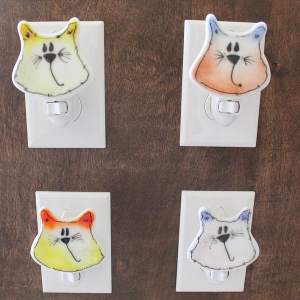 Cat Night Light - Etsy