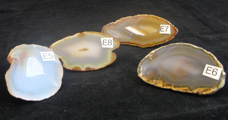 Sliced Agate Drawer Pulls/knobs Agate Knobs Dresser Knobs - Etsy