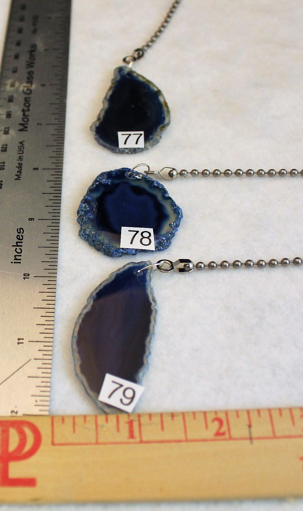 Blue Agate Fan Pull Stone Light Pull Ceiling Fan Pull | Etsy