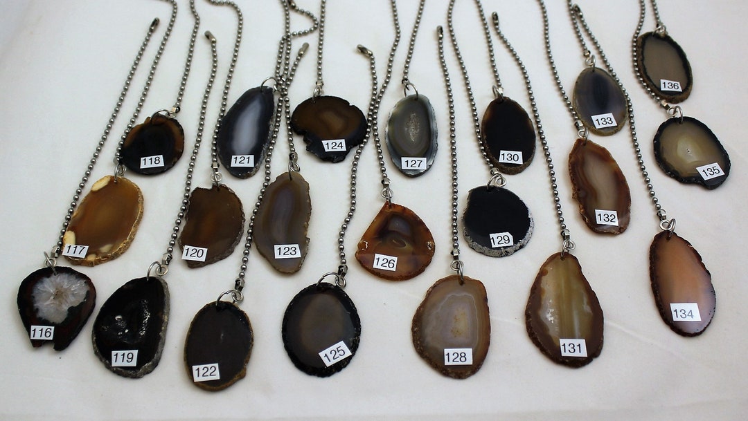 Natural Agate Fan Pull, Stone Light Pull, Ceiling Fan Pull, Agate ...