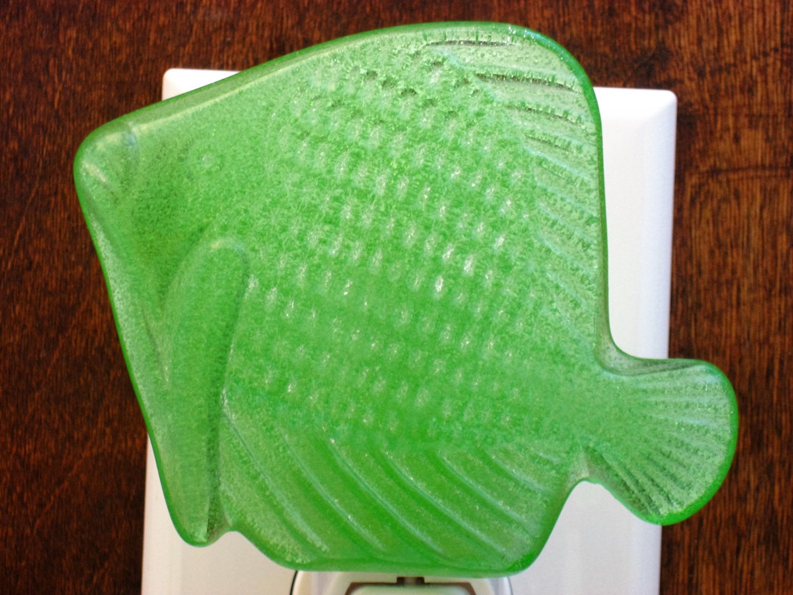 Citron Green Tropical Fish Night Light Fishy Nightlight | Etsy