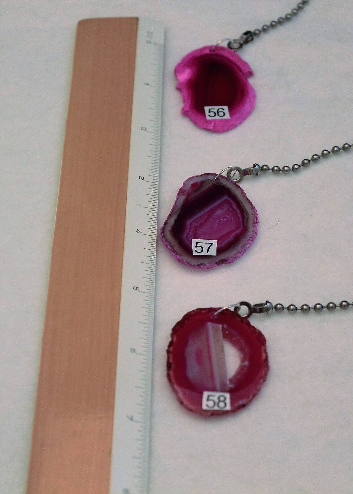 Pink Agate Fan Pull Stone Light Pull Ceiling Fan Pull | Etsy