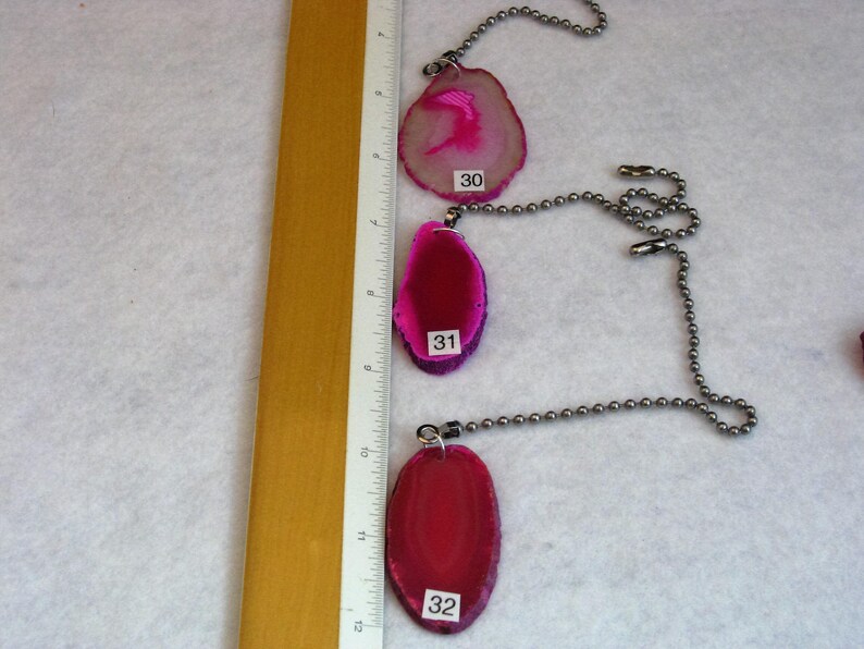 Pink Agate Fan Pull Stone Light Pull Ceiling Fan Pull - Etsy