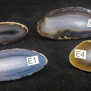 Sliced Agate Drawer Pulls/knobs, Agate Knobs, Dresser Knobs, Natural Color Agate Knobs, Knobs E ...