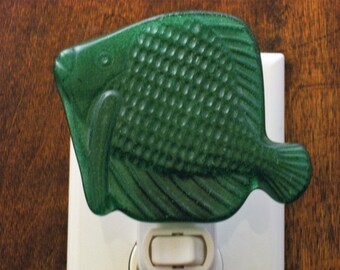 Citron Green Tropical Fish Night Light Fishy Nightlight | Etsy