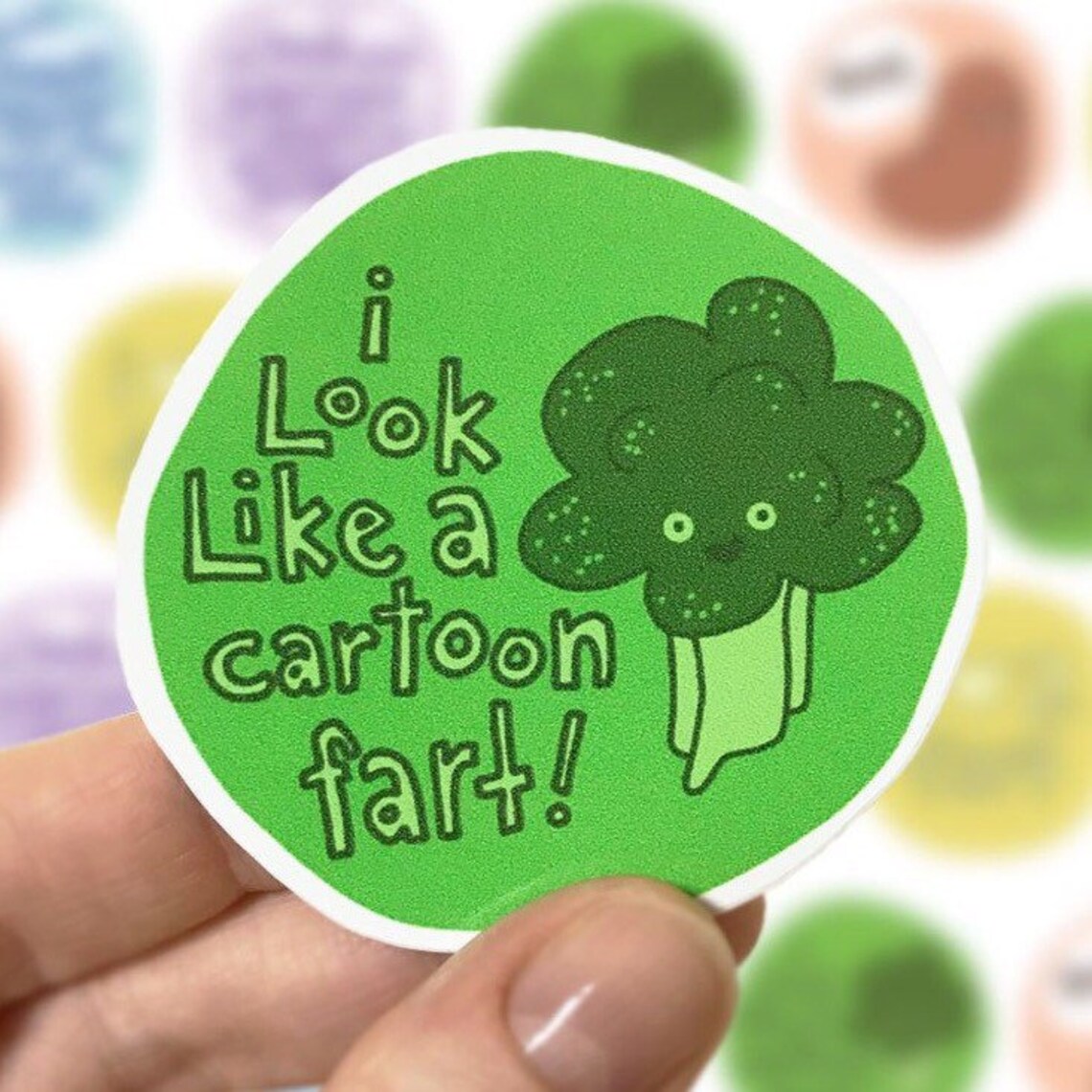 Fart Sticker Pack Five Flatulence Stickers Gross Silly - Etsy
