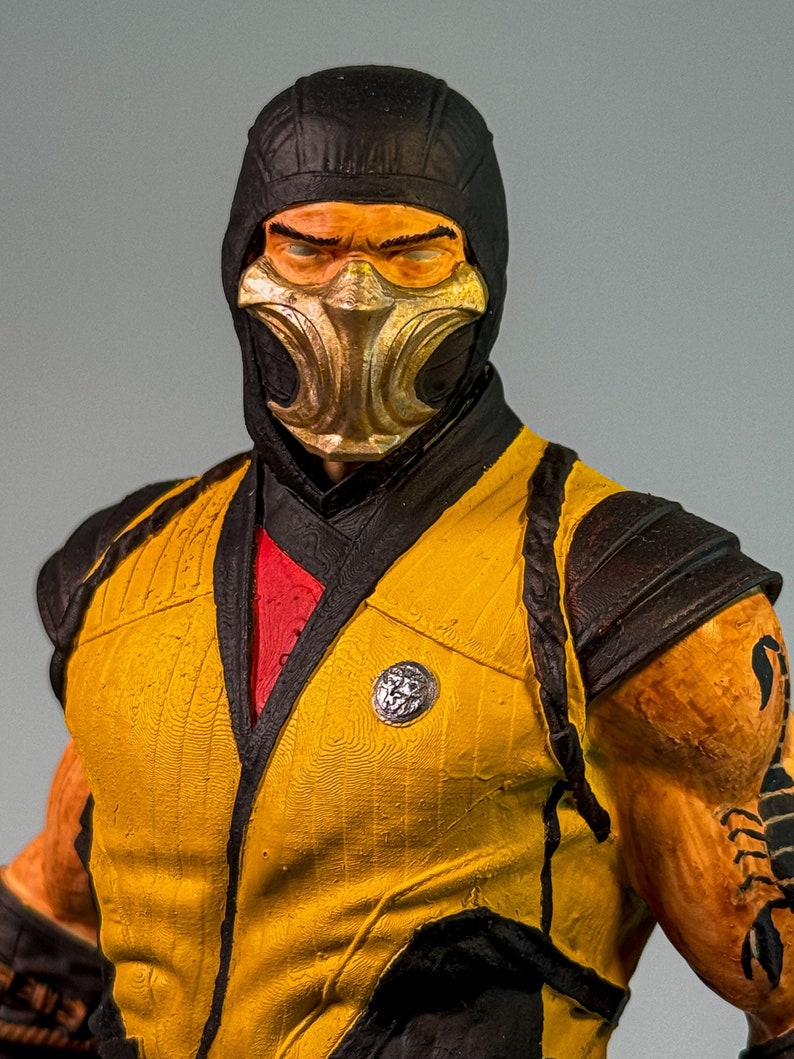Mortal Kombat Scorpion Figure 3D Printed Figure-collectible Figure ...