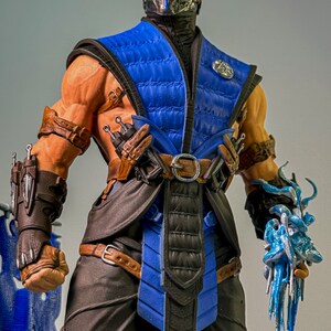Mortal Kombat Subzero Figure -3D Printed Figure-collectible Statue-hand ...
