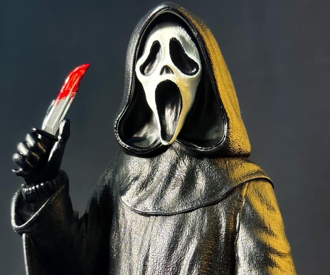 Scream Ghostface Figure Statue 3D Printed Figure-collectible Statue ...