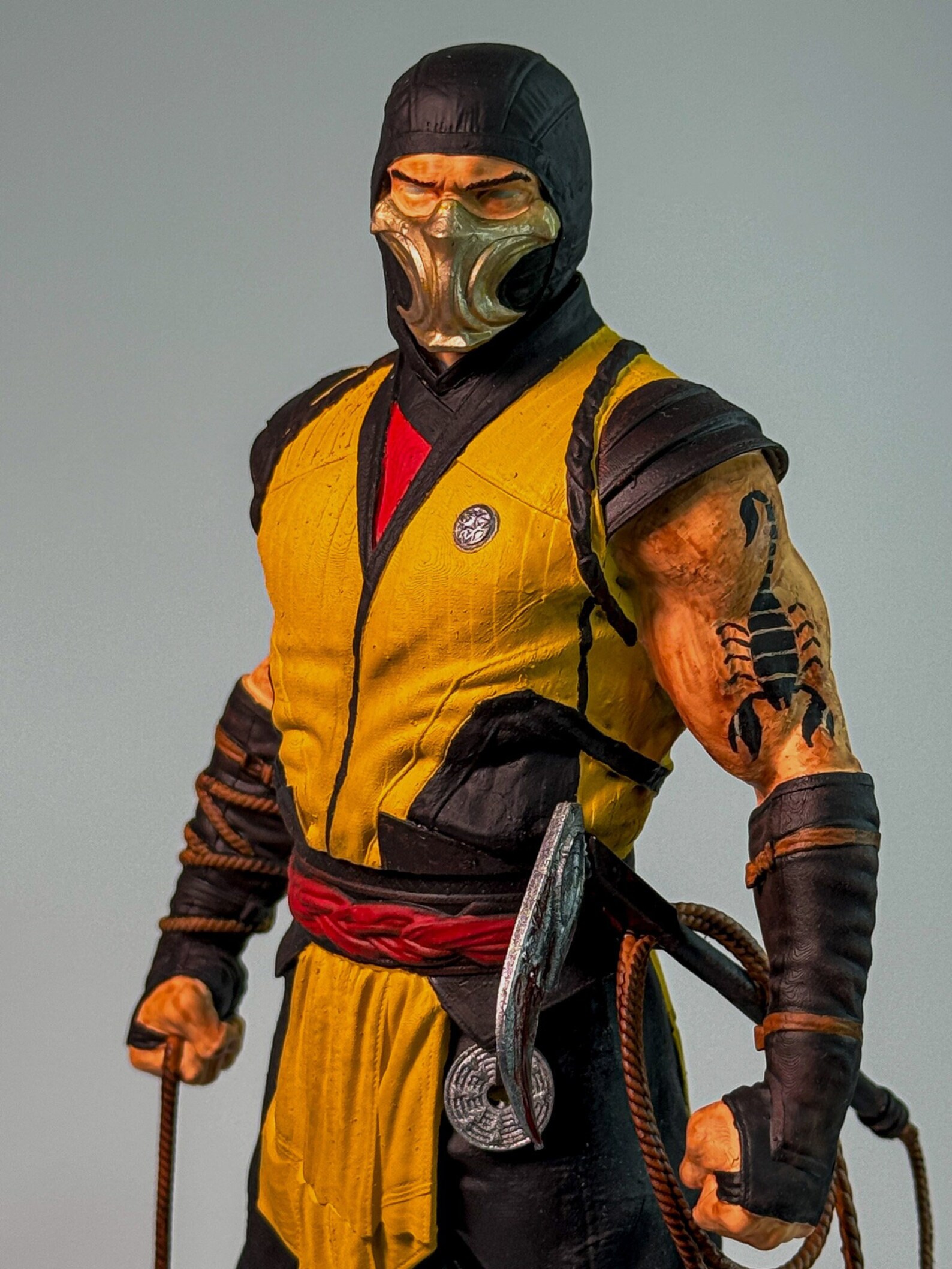 Mortal Kombat Scorpion Figure 3D Printed Figure-collectible Figure ...