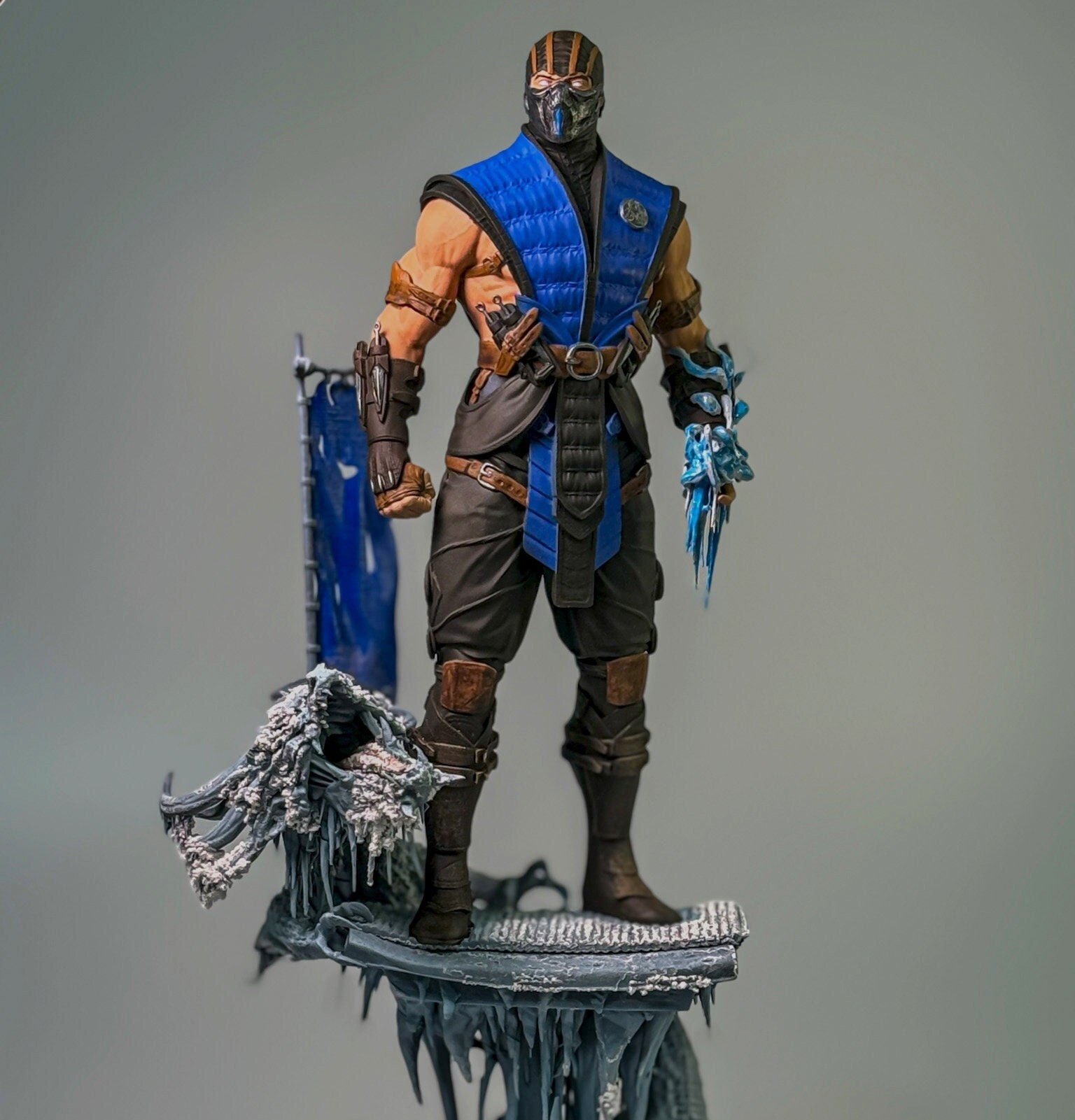 Mortal Kombat Subzero Figure 3D Printed Figure-collectible Statue-hand ...