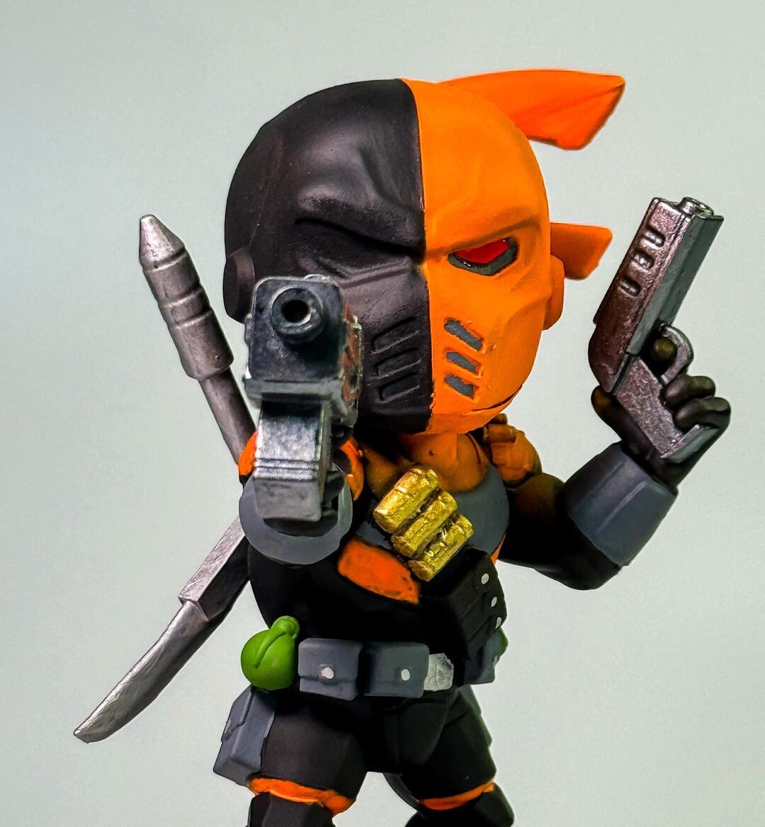 Deathstroke Chibi Figure -3D Printed Figure-collectible Statue-hand ...