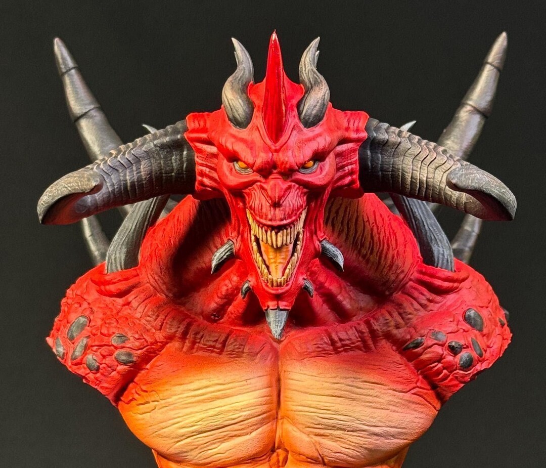 Diablo Collectible Statue-3d Printed Figure-resin Figures hand Painted ...