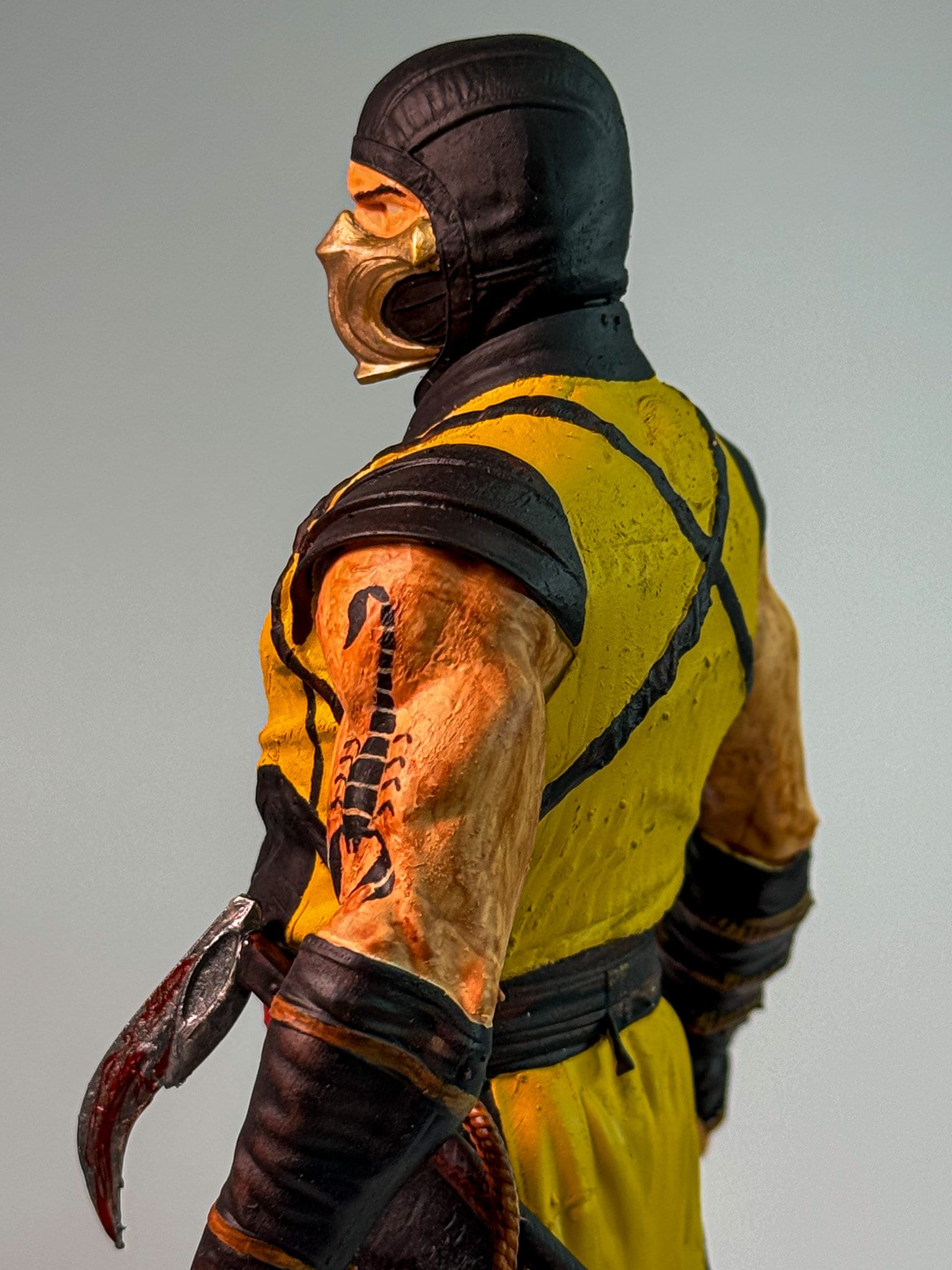 Mortal Kombat Scorpion Figure -3D Printed Figure-collectible Statue ...