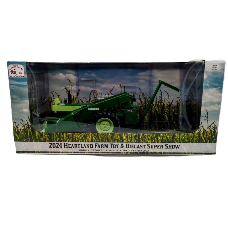1/16 Spec Cast Oliver 1650 2 Row Picker & Sheller 2024 Heartland Show ...