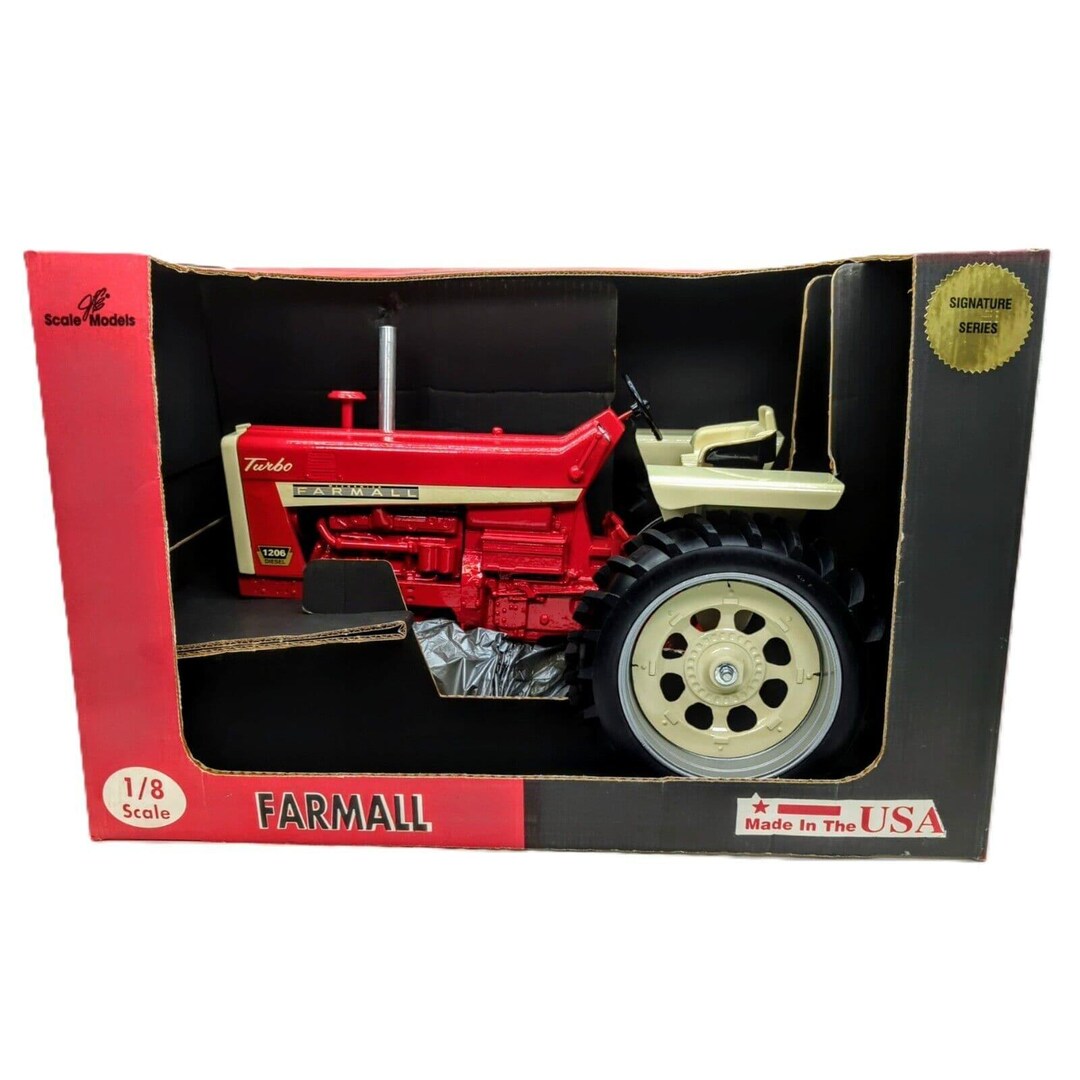 1/8 International Harvester Farmall 1206 Tractor Wide Front, Signature ...