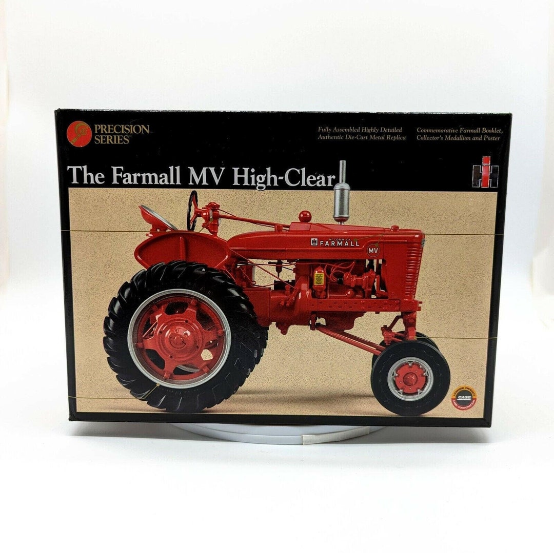 Farmall MV HIGH-CLEAR Precision Tractor 1/16 #20 New in Sealed Box - Etsy