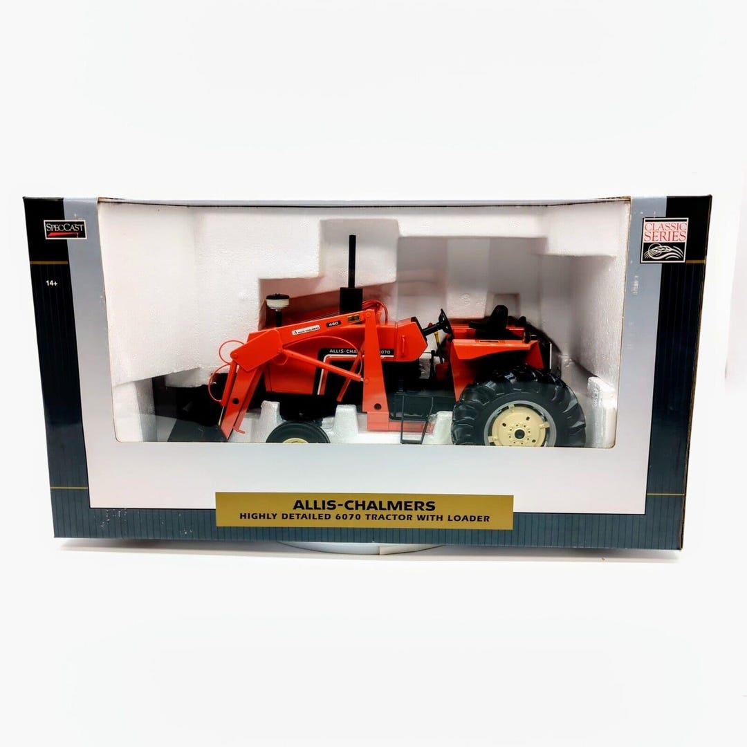 1/16th Allis Chalmers 6070 Tractor With Wide Front and Loader by ...