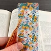 Orange Slice Laminated Bookmark: Citrus Book Lover Gift - Etsy