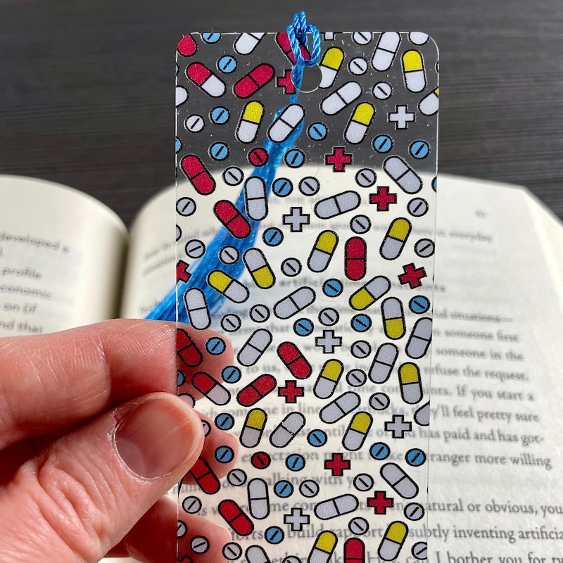 Bookmarks Funny Medical - Etsy