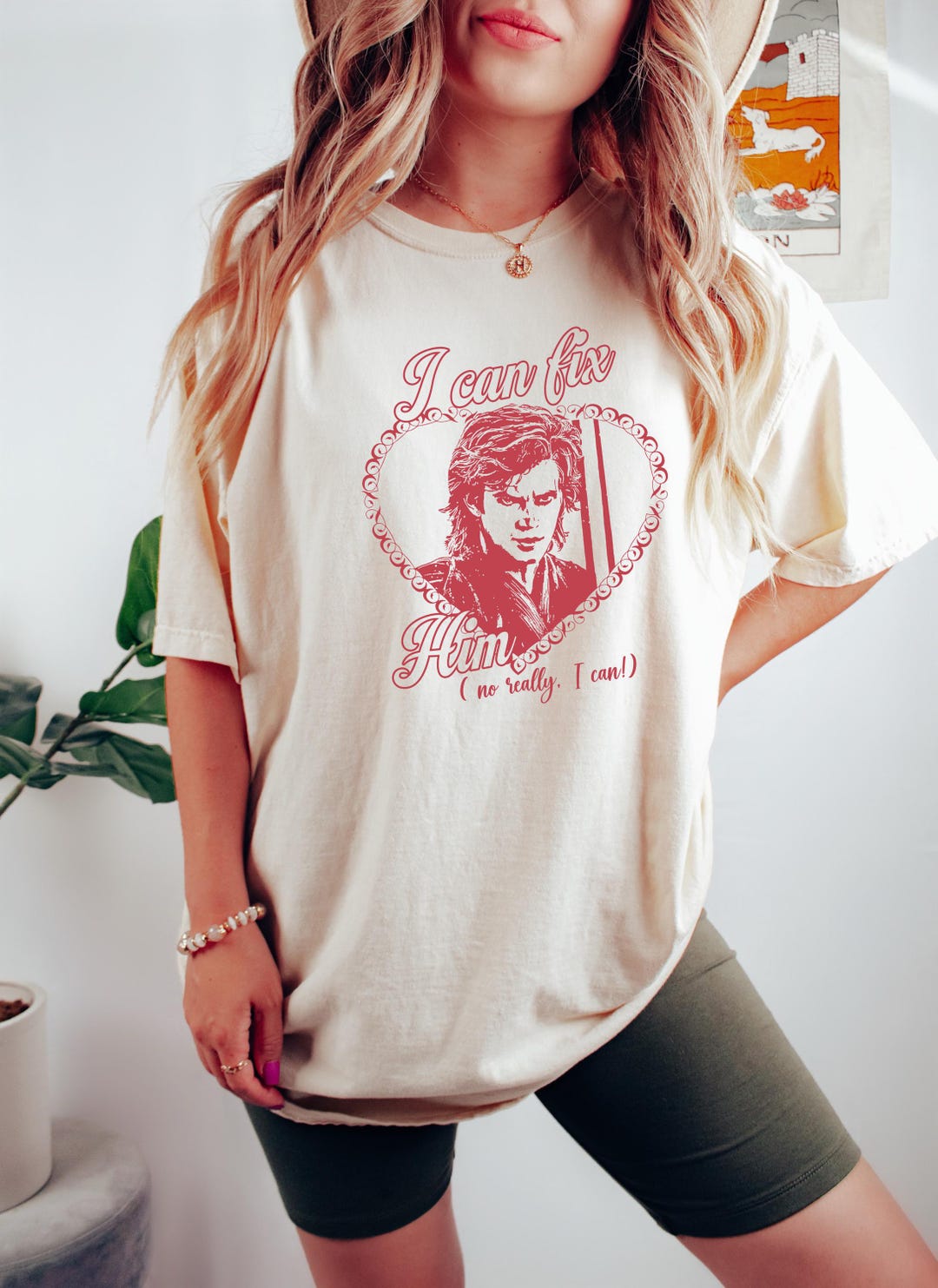 Anakin Skywalker T-shirt, I Can Fix Him, Comfort Colors, Star Wars ...