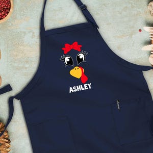 Personalized Thanksgiving Aprons for Women Men, Turkey Fall ...