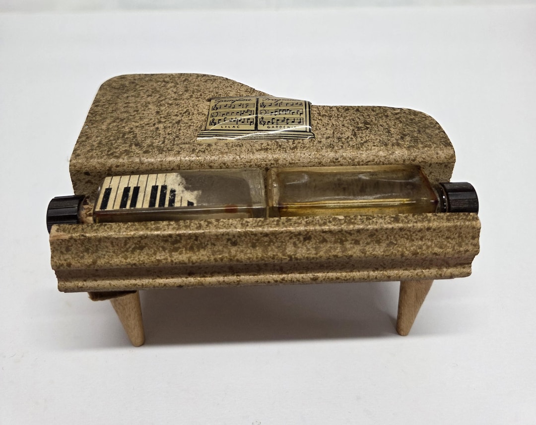 Rare 1930s Bouton Novelty Perfume Piano: Miniature Bottles Display - Etsy