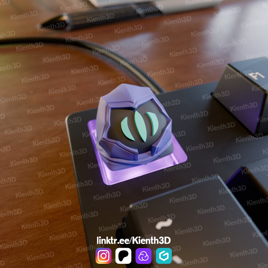 STL FILE Omen Valorant Keycap - Etsy