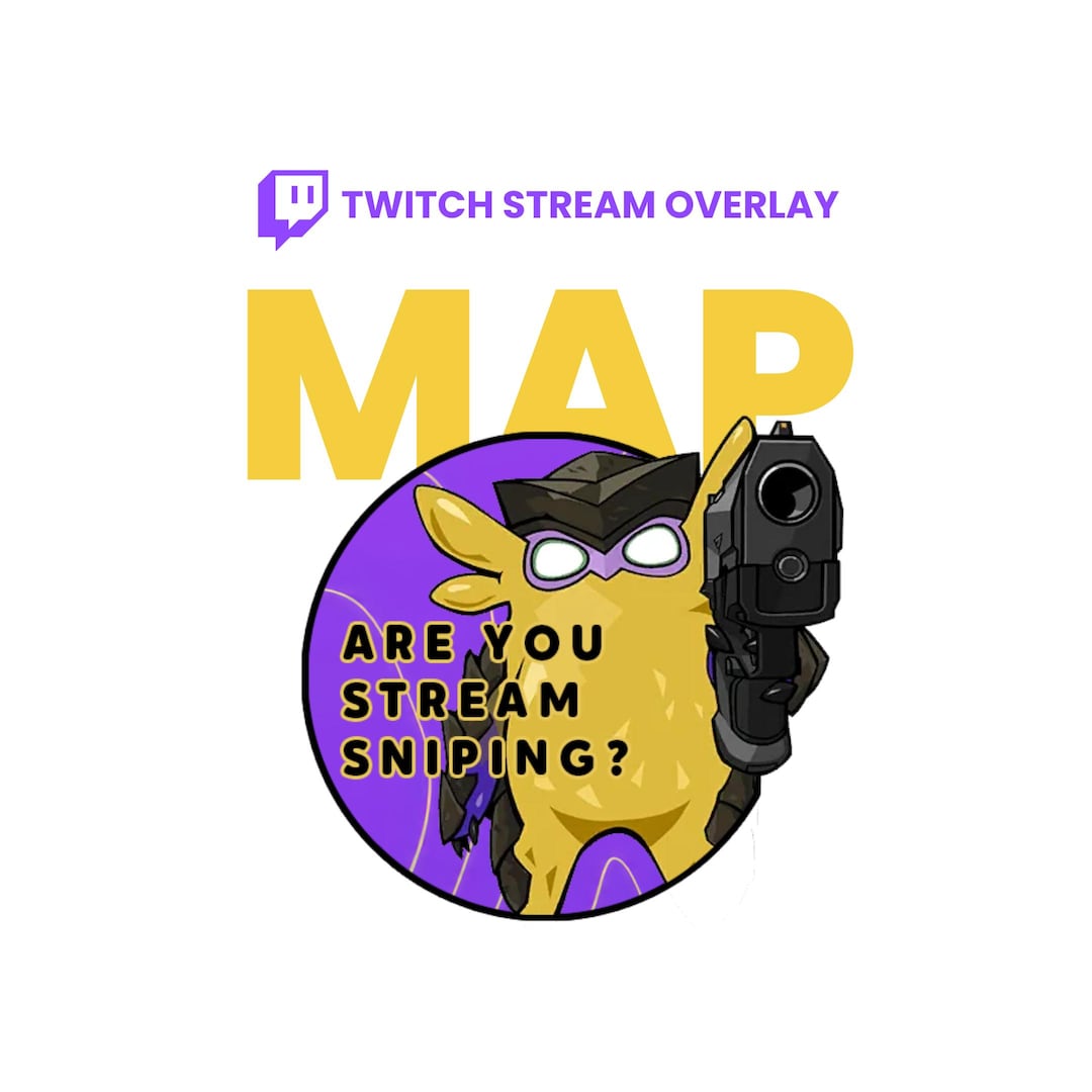 Map Cover - Wingman Drop It Stream Overlay for Twitch and Youtube ...