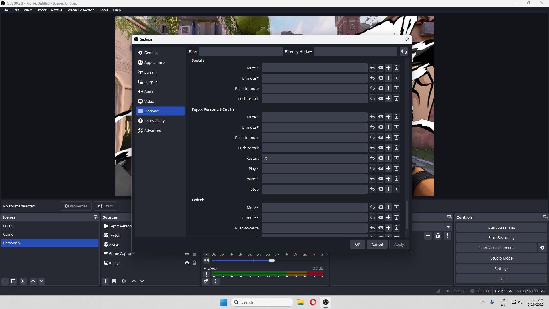 Tejo Valorant X Persona 5 Stream Overlay (digital Download) - Etsy