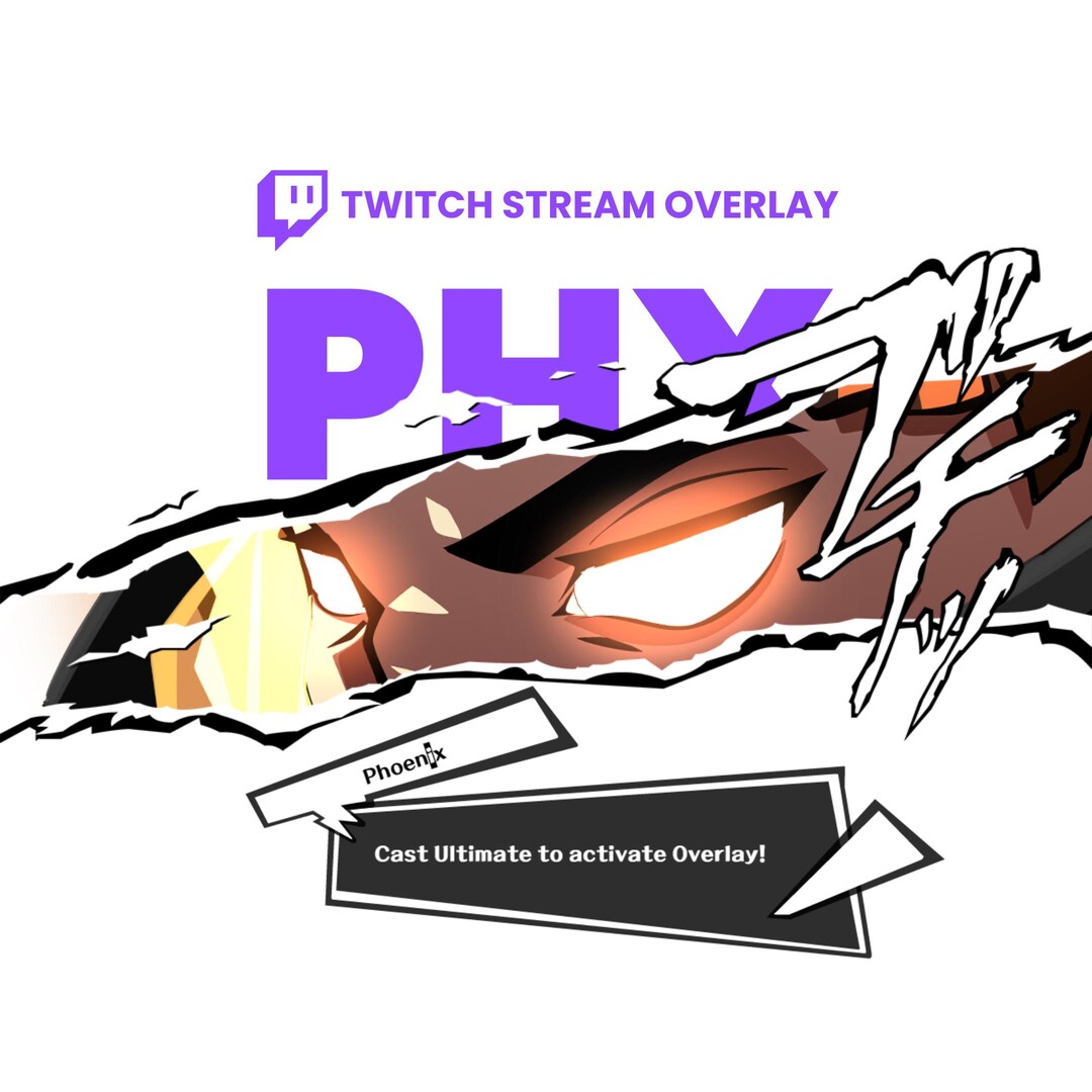 Phoenix Valorant X Persona 5 Stream Overlay (digital Download) - Etsy