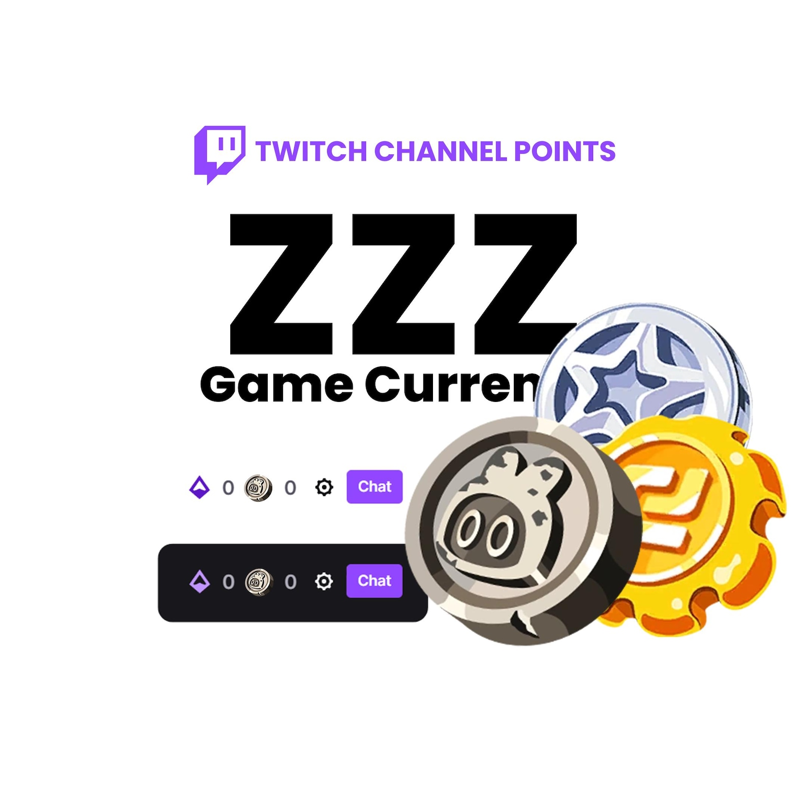Zenless Zone Zero Channel Points: Twitch Streamer Currency Icons ...